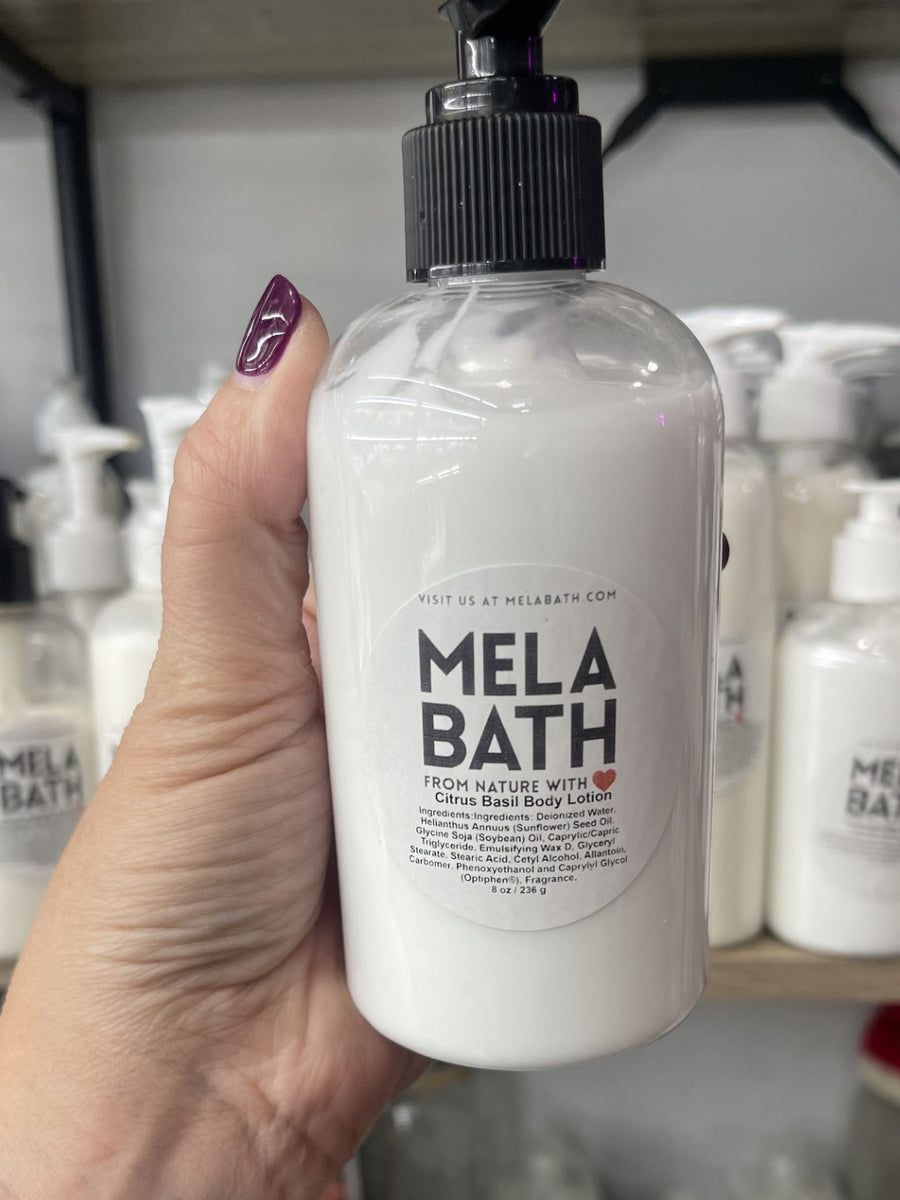Citrus Basil Body Lotion – Melabath