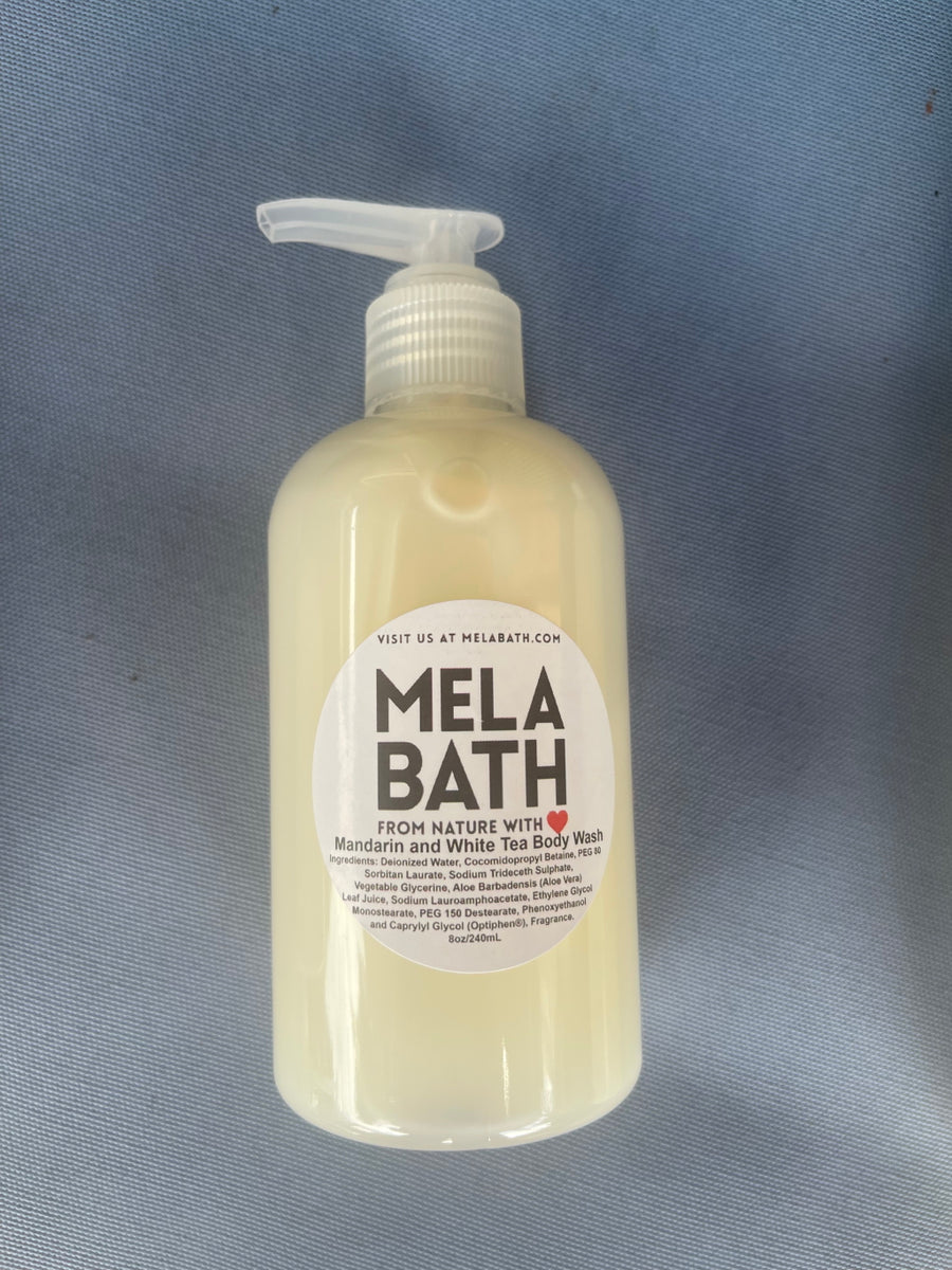 Mandarin and White Tea Body Wash – Melabath