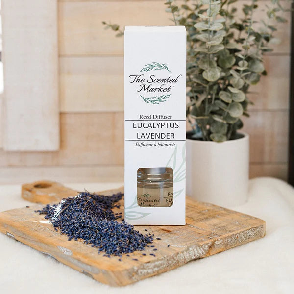 The Scented Market Eucalyptus Lavender Reed Diffuser – Melabath