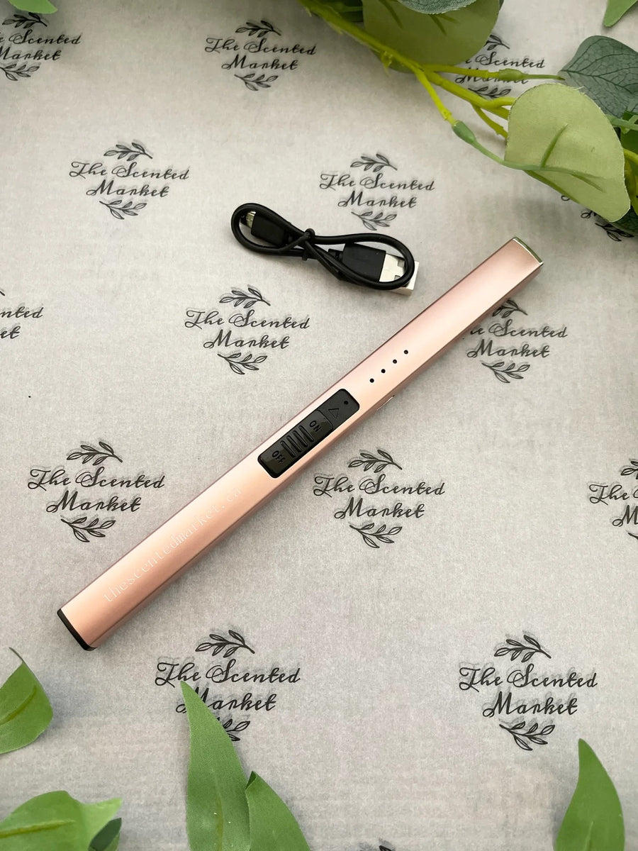 The Scented Market LIGHTER - USB Rechargeable Rose Gold – Melabath